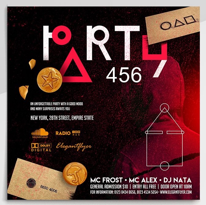 50+ Party Instagram Templates | by ElegantFlyer