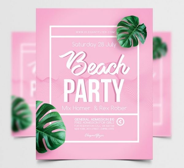 26+ Free Beach and Sea Flyer PSD Templates + Premium Version | by ...