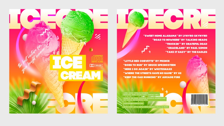 The Collection of Multipurpose Free CD Cover PSD Templates | by ...