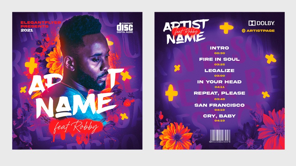 The Collection of Multipurpose Free CD Cover PSD Templates | by ...