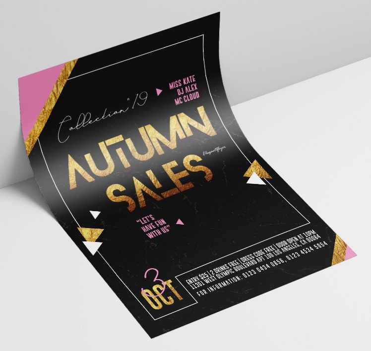45+ Free Sales Flyer Templates in PSD + Premium Version! | by ElegantFlyer