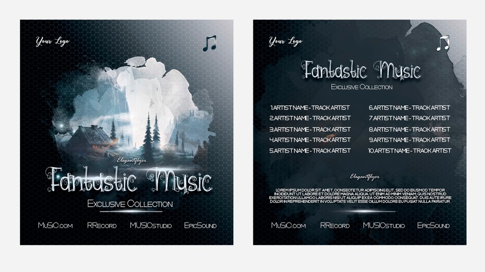 The Collection of Multipurpose Free CD Cover PSD Templates | by ...