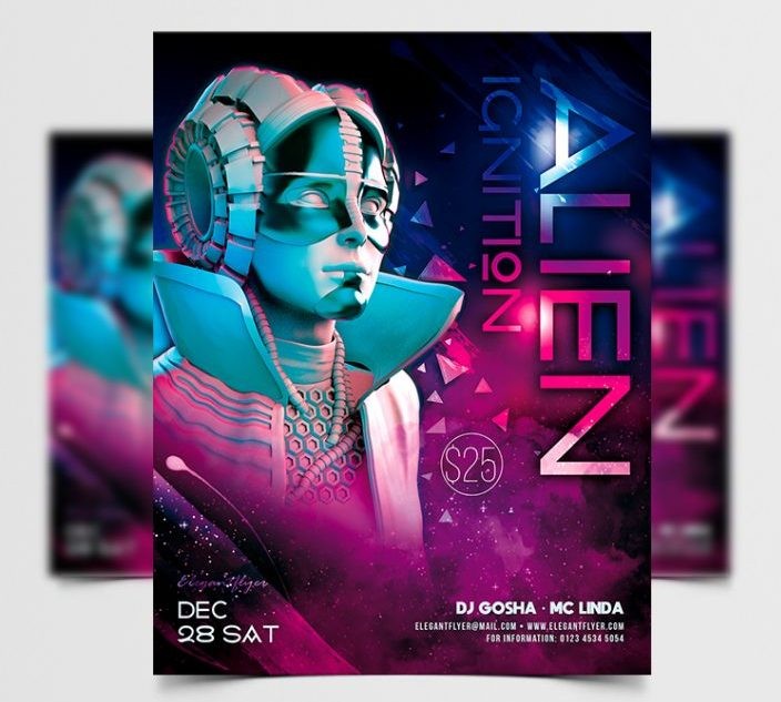 50+ Free Party Flyer Templates in PSD + Premium Version! | by ElegantFlyer