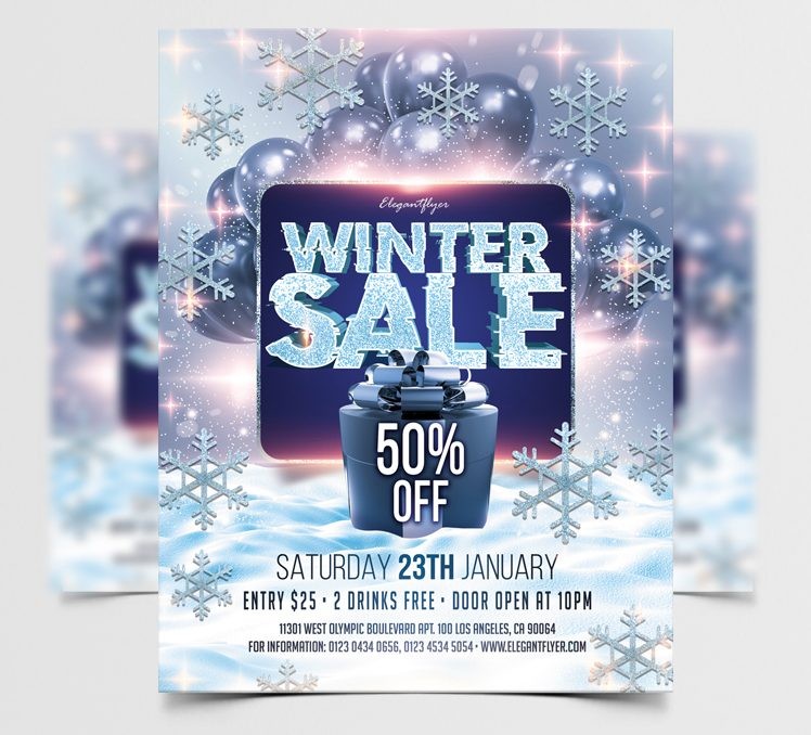 45+ Free Sales Flyer Templates in PSD + Premium Version! | by ElegantFlyer