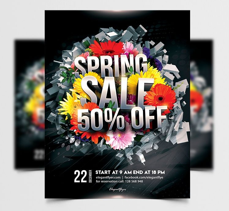 45+ Free Sales Flyer Templates in PSD + Premium Version! | by ElegantFlyer