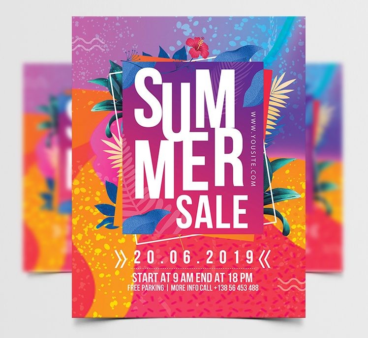 45+ Free Sales Flyer Templates in PSD + Premium Version! | by ElegantFlyer