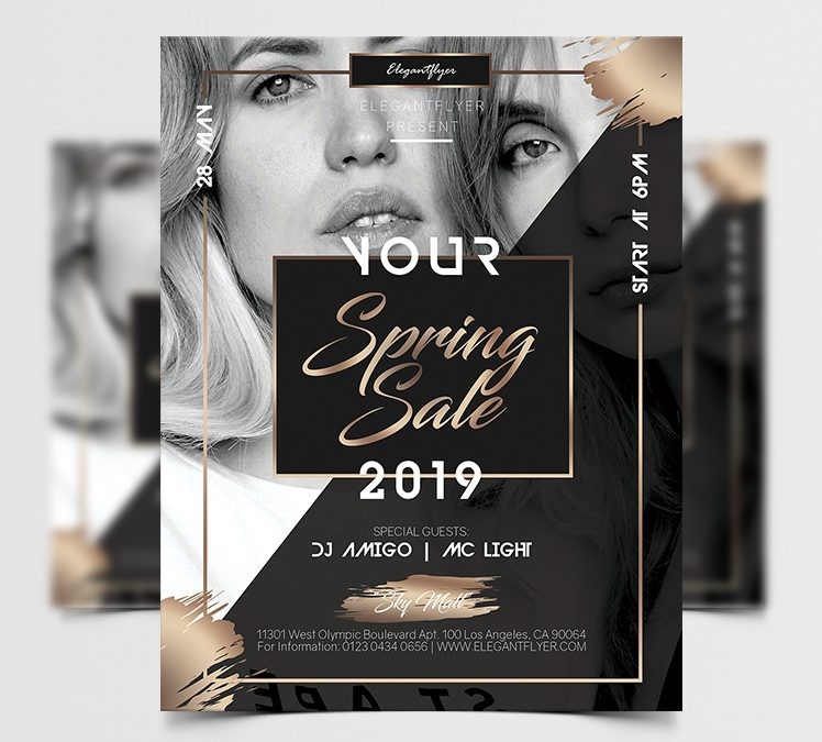 45+ Free Sales Flyer Templates in PSD + Premium Version! | by ElegantFlyer