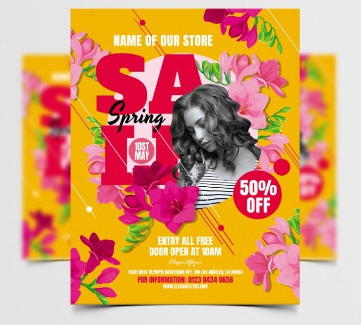 45+ Free Sales Flyer Templates in PSD + Premium Version! | by ElegantFlyer