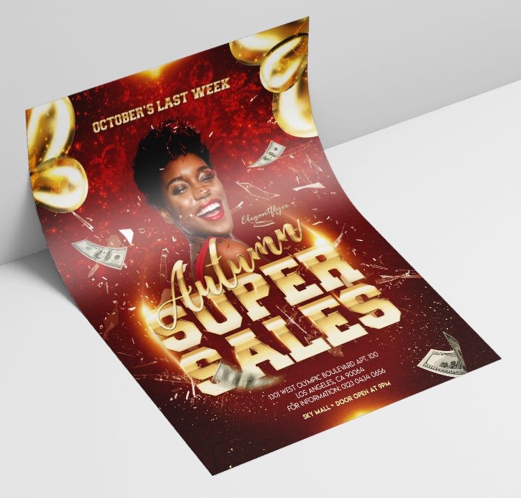 45+ Free Sales Flyer Templates in PSD + Premium Version! | by ElegantFlyer