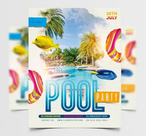 26+ Free Beach and Sea Flyer PSD Templates + Premium Version | by ...