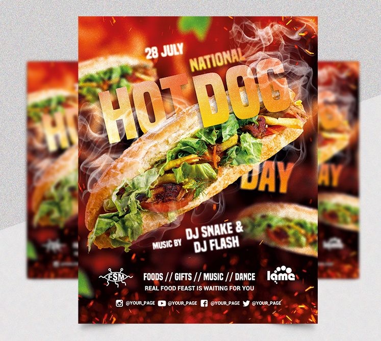 45+ Free Food Flyer Templates in PSD + Premium Version! | by ElegantFlyer