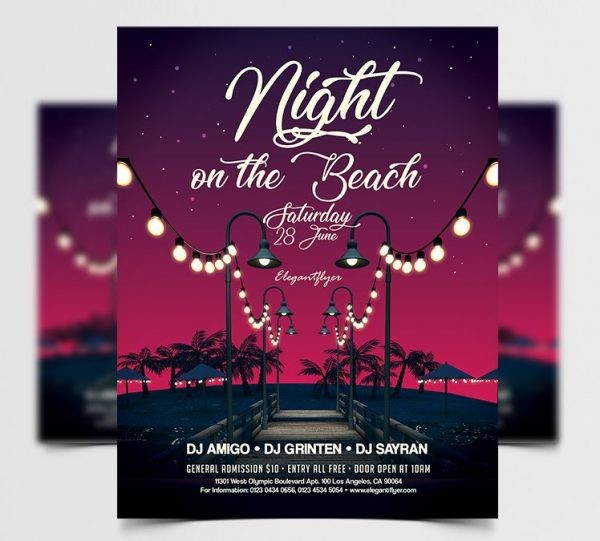 26+ Free Beach and Sea Flyer PSD Templates + Premium Version | by ...