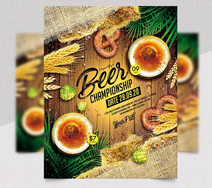45+ Free Food Flyer Templates in PSD + Premium Version! | by ElegantFlyer