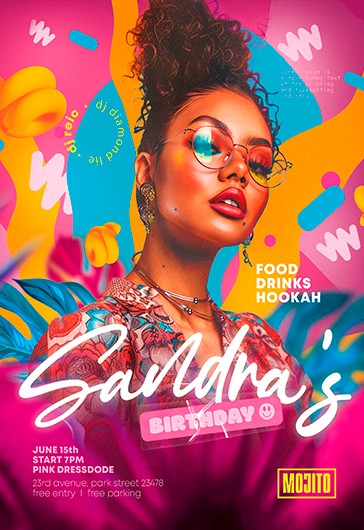 Birthday Trip Flyer Free Birthday Flyer Templates | Thegoodocs.com