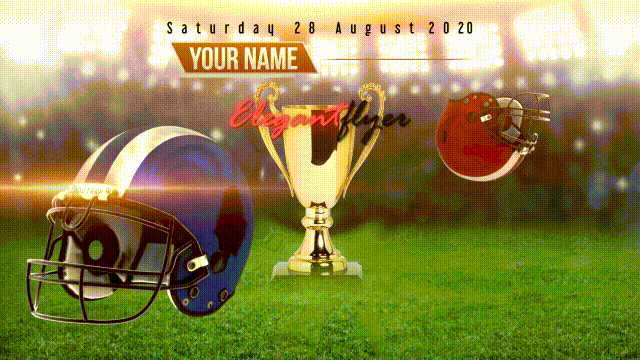 College Football After Effects Template - 10033133 | by ElegantFlyer