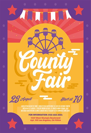 Community Event Flyer Template Free Community Event Flyer Templates