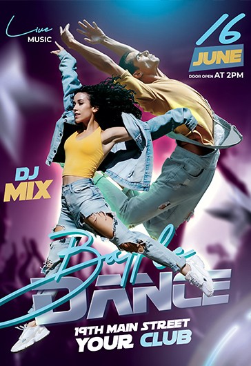 Dance Battle Poster