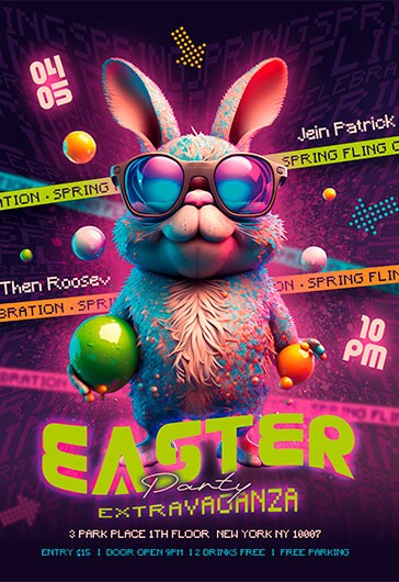 31 Easter Flyers Free Psd Ai Vector Eps Format Easter Party Flyer