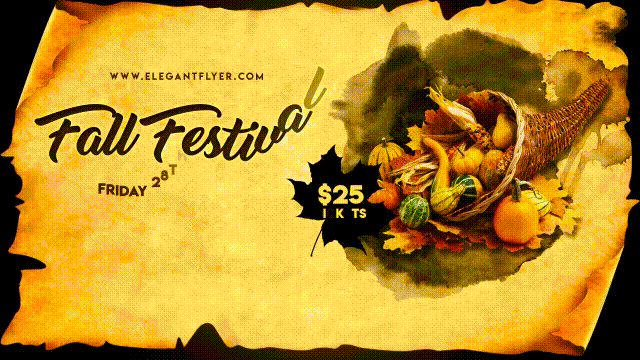 Plantilla de After Effects del Festival de Otoño. - 10033071 | by ...