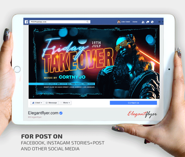 Friday Takeover - Animated Instagram Stories + Instagram Post ...