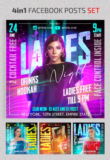 Facebook Post Template Psd Page 2 | Facebook Post PSD, High Quality