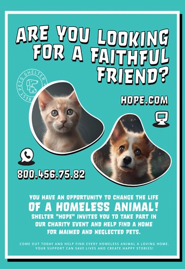 Animal Charity Event Flyer