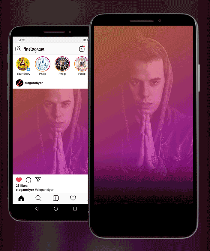 Yellow Colorful Special Guest DJ Premium Instagram Stories Template ...
