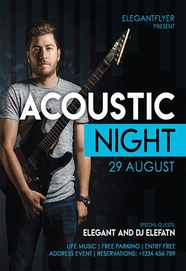 1000+ Free Rock Flyer Templates (PSD) - by Elegantflyer