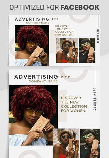 Advertising - Free Facebook Cover Template in PSD + Post + Event cover ...