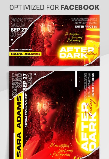 Fabulosas plantillas PSD de publicaciones y portadas de Facebook gratis.