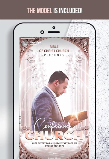 Animated Church flyer premium - 10032891 | by ElegantFlyer