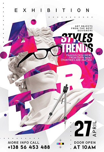 1000+ modelos de cartazes de eventos em PSD disponíveis gratuitamente.