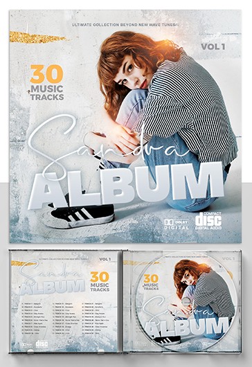 400+ Free CD cover and Album Cover Templates