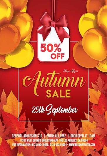 1000+ Free Red Flyer Templates (PSD) - by Elegantflyer