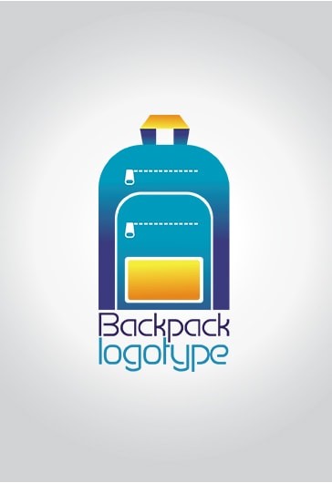 Backpack - Free Logo Template - 10019130 | by ElegantFlyer