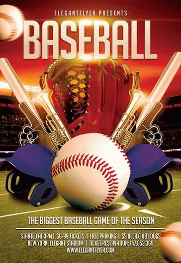 Baseball Flyer Template