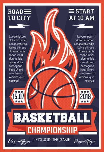 Free Basketball Flyers | elegantflyer.com