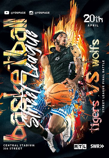 Free Basketball Flyers | elegantflyer.com