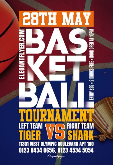 Free Basketball Flyers | elegantflyer.com