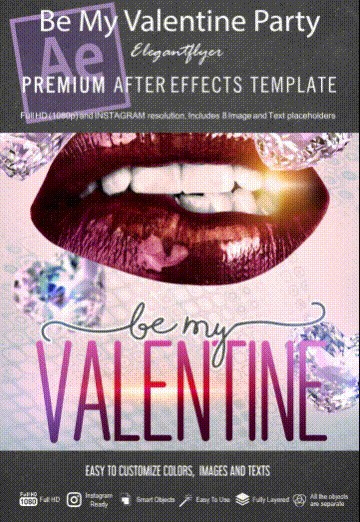 Free Motion Party Flyer Templates for After Effects - by ElegantFlyer