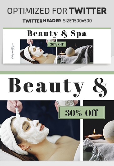 White Black & White Beauty and Spa Premium Social Media Template PSD ...