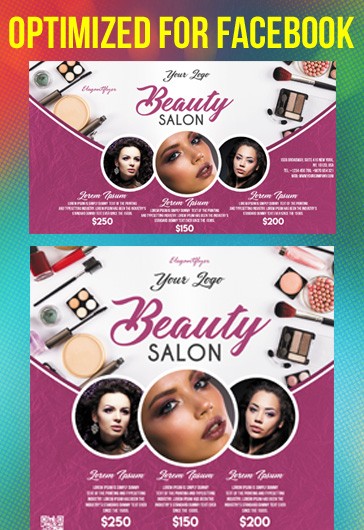 Pink Creative Beauty Salon Premium Social Media Template PSD | by ...