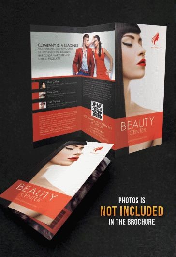 Plantillas gratuitas de folletos trípticos en PSD - por ElegantFlyer.