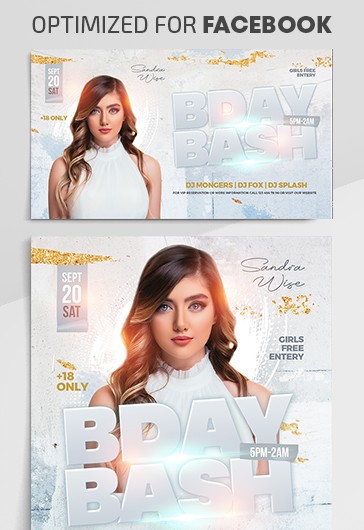 Fabulous Facebook Post and Cover PSD Templates for Free