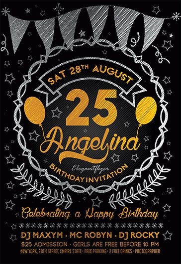 1000+ Birthday Invitation PSD Templates Available for Free