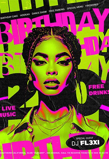 White Artistic Native American Heritage Month Free Flyer Template PSD ...