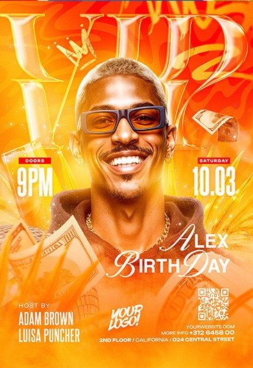 Free Party Flyer Templates (2026) | Elegantflyer