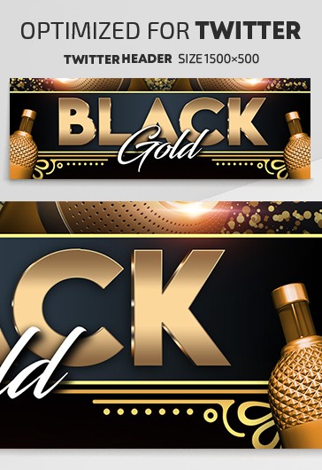 Restaurant - Free Twitter Header PSD Template - 10029579 | by ElegantFlyer