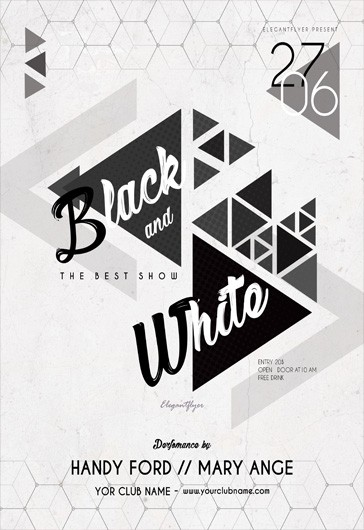 1000+ Free White Flyer Templates (PSD) - by Elegantflyer