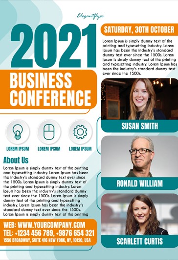 Free Conference Flyers | elegantflyer.com